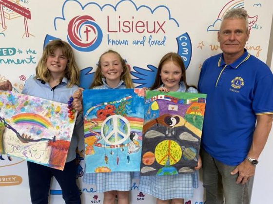 Student's poster for peace | Ocean Grove Voice