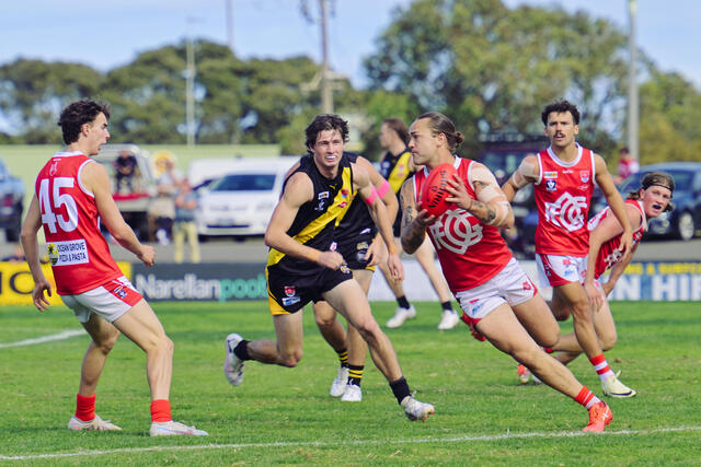 Cameron Fowler breaks away from the pack | Ocean Grove Voice